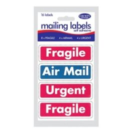 Mailing Labels - Fragile/Air Males