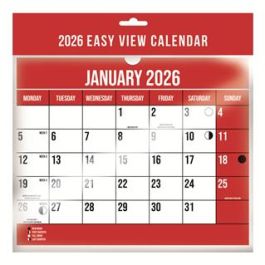 Easy View Calendar 2026 IG Design Group