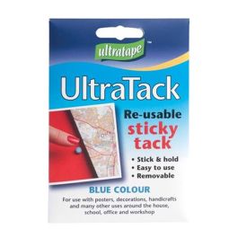 Ultra Tack Re-Usable Stick Tack 50g Box of 12