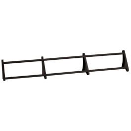 7 Letter Bar Set With Centre Support Black